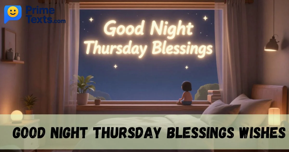 200+ Good Night Thursday Blessings Wishes (Peaceful & Uplifting ...